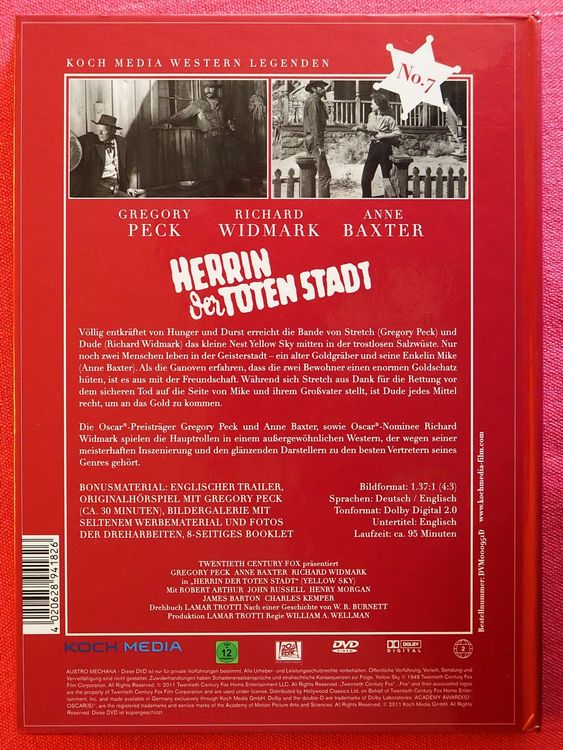 Herrin der toten Stadt / Gregory Peck (Gebraucht) in Chur für CHF 10 ...