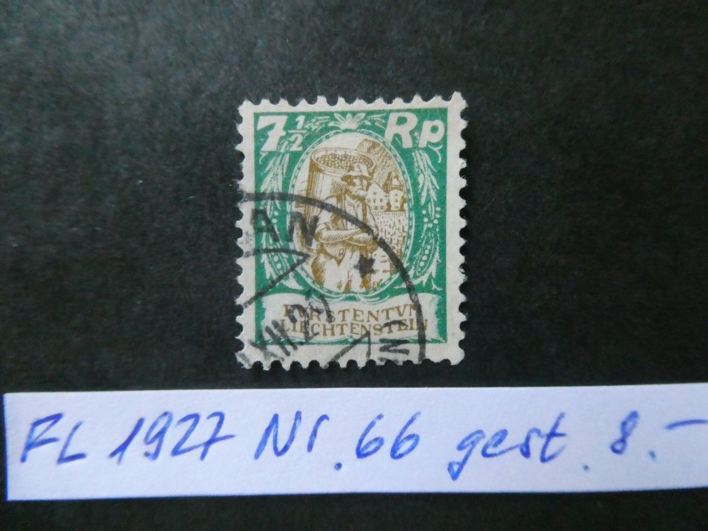 FL 1927 Nr. 66 gestempelt | Kaufen auf Ricardo