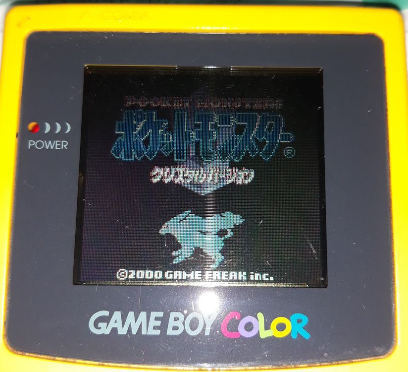 Pokemon Crystal Kristall Cristal ⚔️ Game Boy Color JPN (Gebraucht) in ...