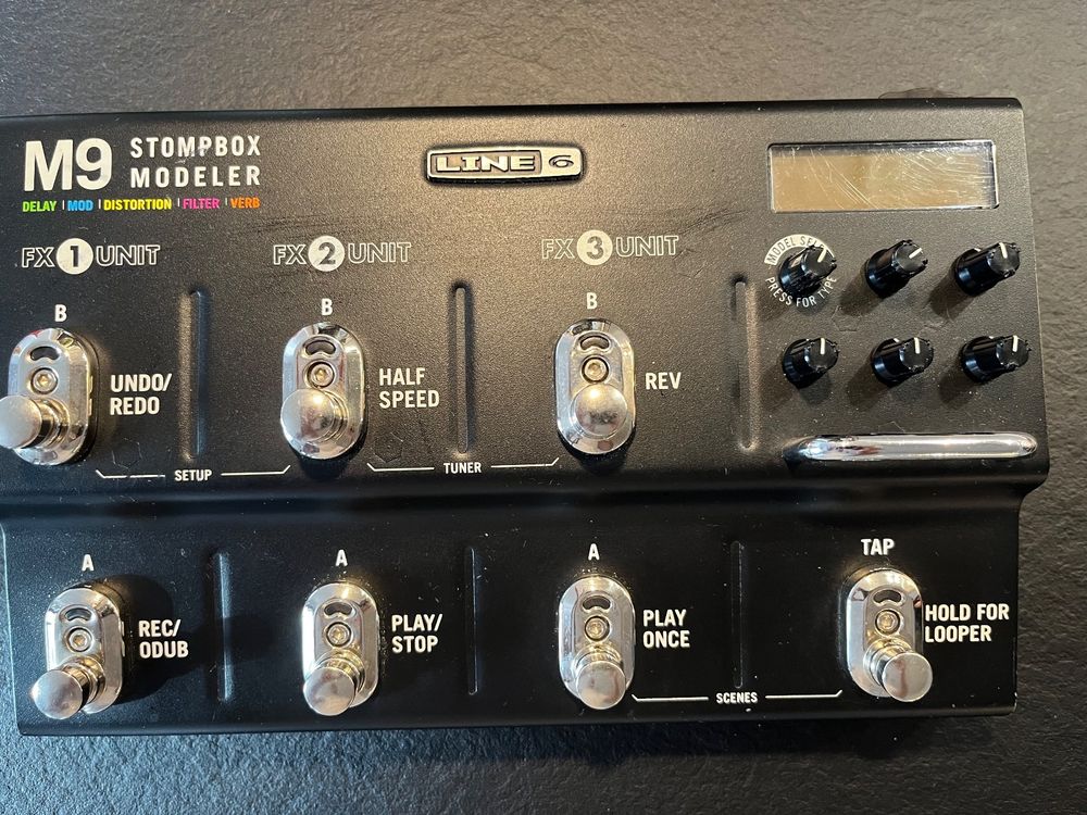 LINE 6 M9 STOMP BOX MODELER | Kaufen auf Ricardo