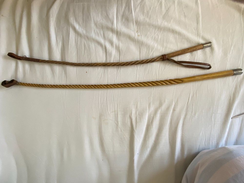 Peitschen antik zwei Stück 86cm und 68cm lang (Gebraucht) in Bern für ...