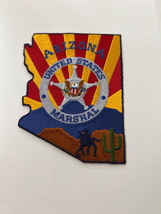 Patch US Marshal. Arizona Original USA (Neu (gemäss Beschreibung)) in ...