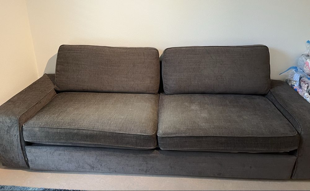 Graues 3er Bettsofa / Schlafsofa Kivik Ikea (Gebraucht) in Schlieren für CHF 1 – nur Abholung ...