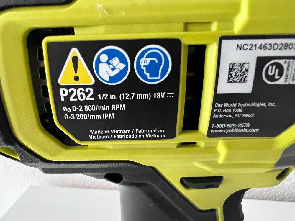 RYOBI Ryobi P262 Akku-Schlagschrauber mit über 800Nm | Kaufen auf Ricardo
