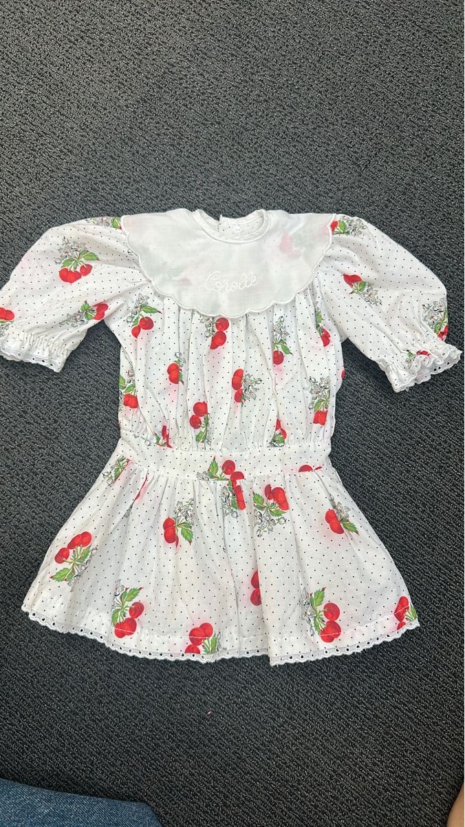 Adorable robe à cerises pour poupée Corolle - 60cm (Neuf (Voir ...