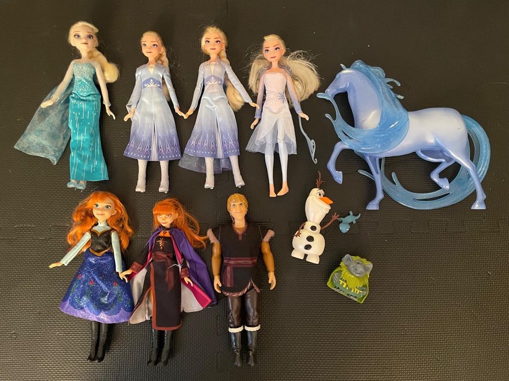 anna und elsa spielfiguren, olaf, kinder (Gebraucht) in Wetzikon ZH für ...