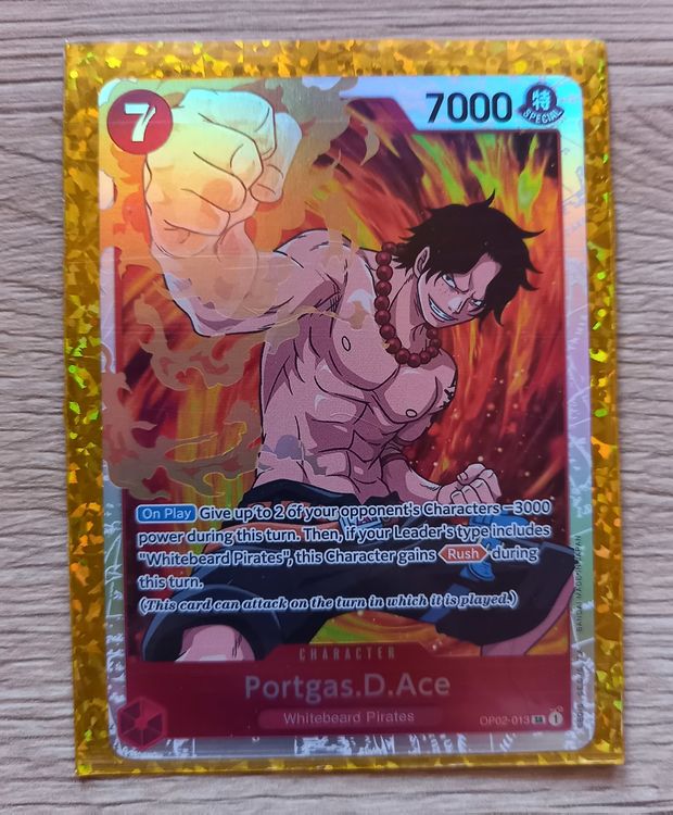One Piece Card Game Paramount War OP02-013 Portgas D. Ace (Neu (gemäss ...