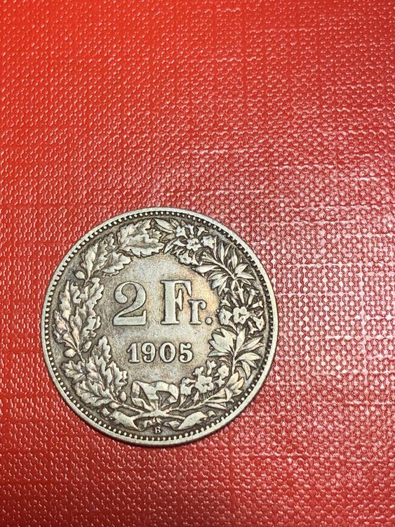 2 Franken Stück 1905; siehe Bild, super schön | Kaufen auf Ricardo