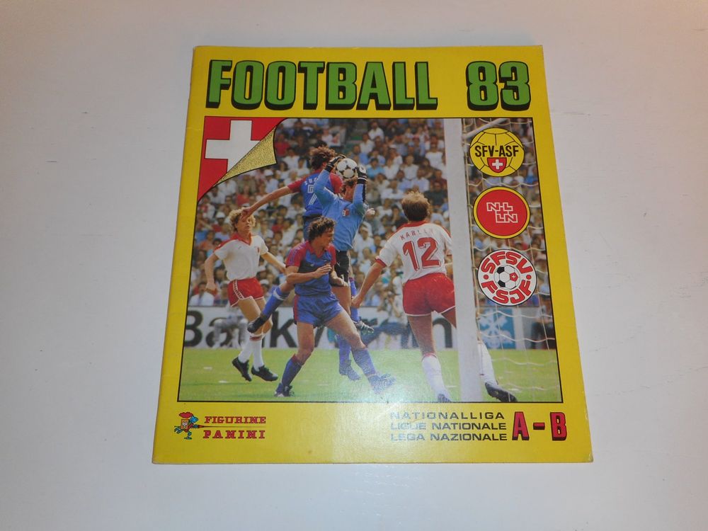 Panini Football Album 83/1983 leer SFV-ASV (Gebraucht) in Cham für CHF ...