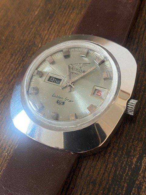 Garuda 21 Jewels Golden Star Vintage Watch Armbanduhr | Kaufen auf Ricardo