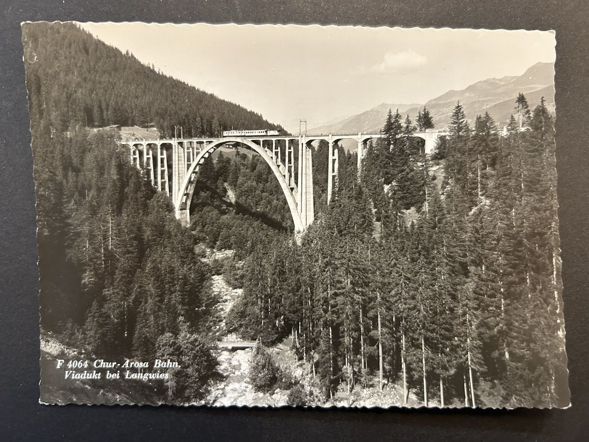 RhB Chur-Arosa Bahn Langwies (Gebraucht) in Fanas für CHF 9 – mit ...