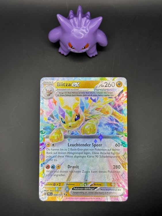 Pokémon Prismatische Entwicklung - Blitza ex PRE 030 DE (Neu (gemäss ...