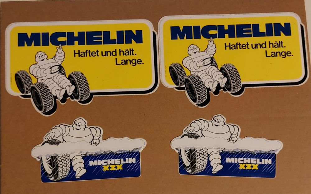 4 Sticker Aufkleber Michelin Autocollants (Gebraucht) in Schenkon für ...
