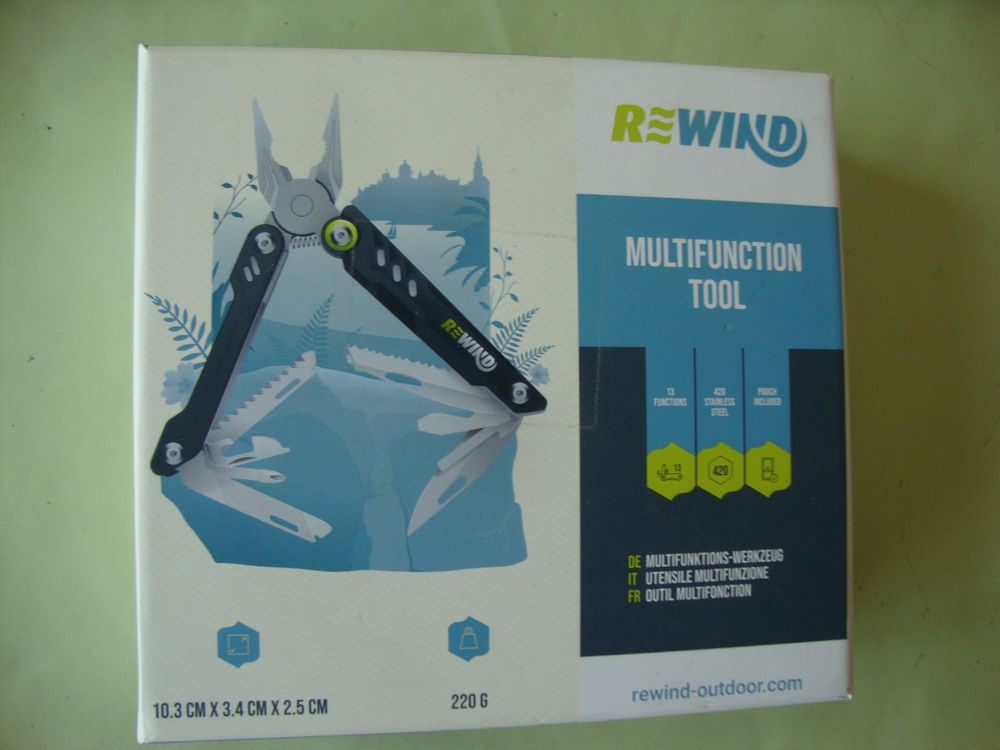 Multifunktions - Werkzeug ReWind | Kaufen auf Ricardo