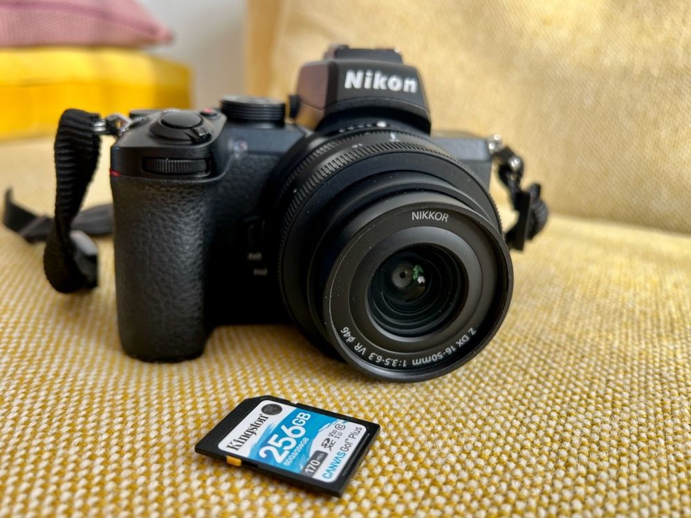 Nikon Z50 Kit mit 16-50mm Objektiv, 256GB SD, GeLi, ... (Gebraucht) in ...