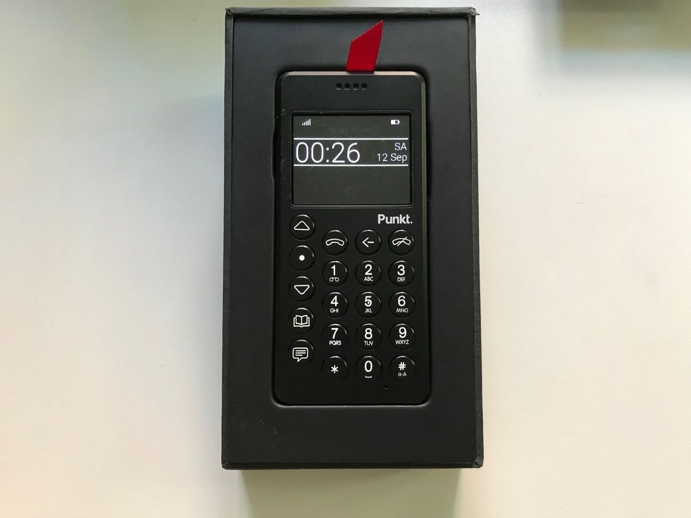 Punkt MP-01. Mobiltelefon schwarz. | Kaufen auf Ricardo