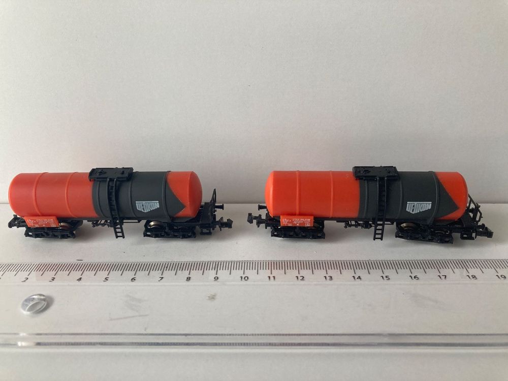 2er Set Spur N Lima Tankkesselwagen Uetikon SBB (Gebraucht) in Brislach ...