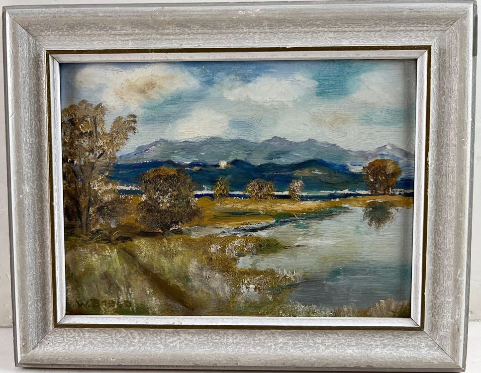 Landschaft Gemälde Signiert | Kaufen auf Ricardo