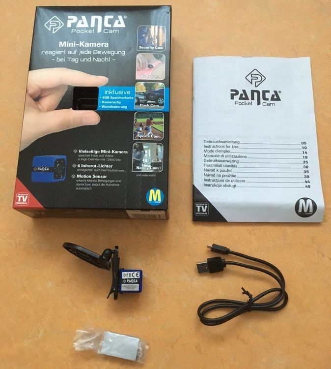 PANTA Mini-Kamera High Definition 1280x720p / Wie neu. | Kaufen auf Ricardo
