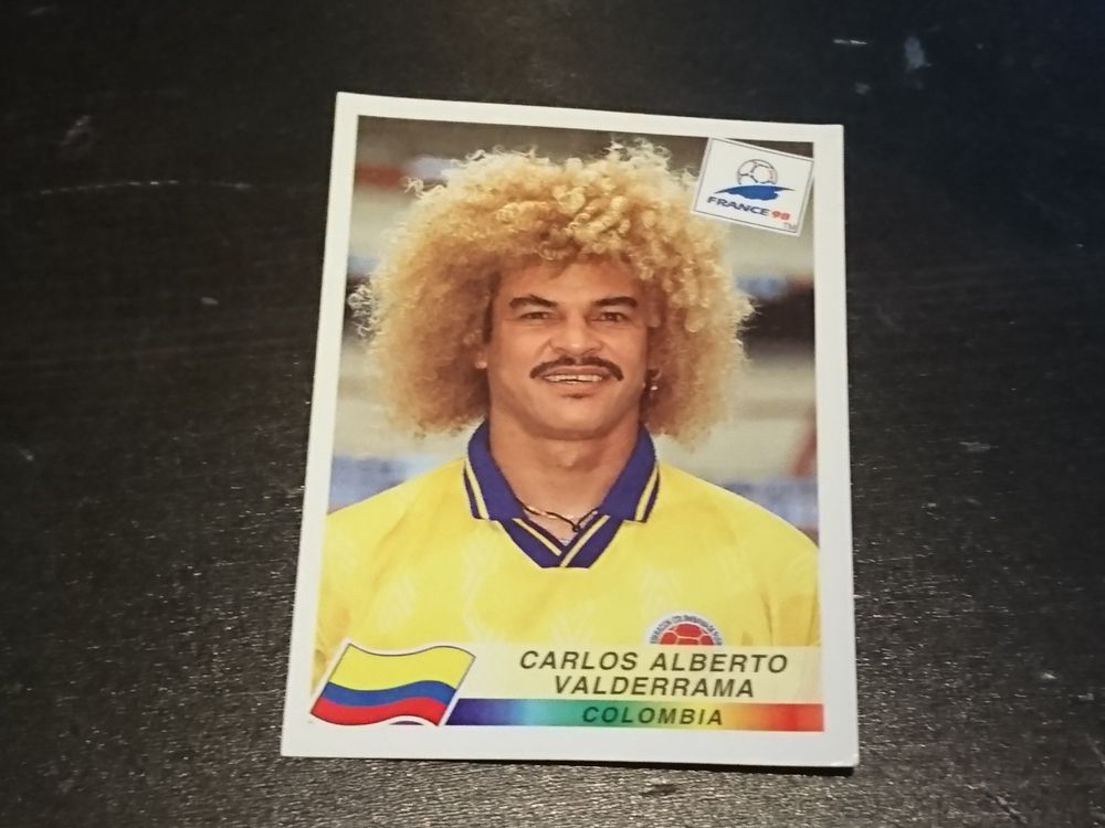 Panini World cup 1998 Valderama 456 oiginal | Kaufen auf Ricardo