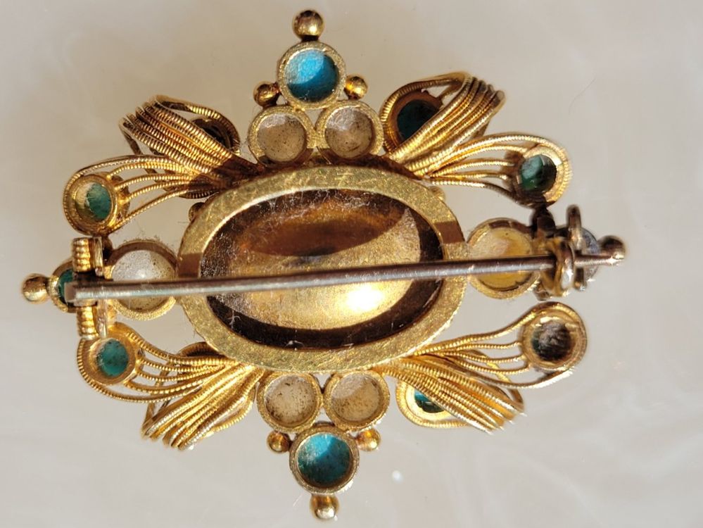 Magnifique broche antique en Or 18k | Kaufen auf Ricardo