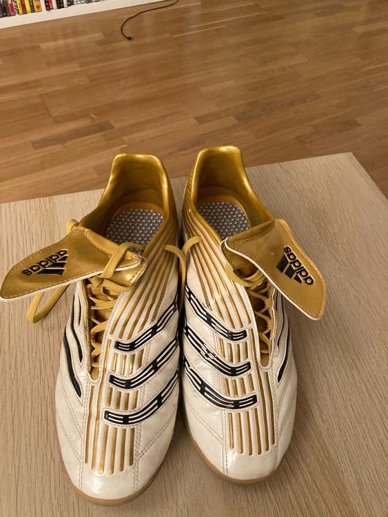 Hallenschuhe Adidas Teamgeist 2006 gold | Kaufen auf Ricardo