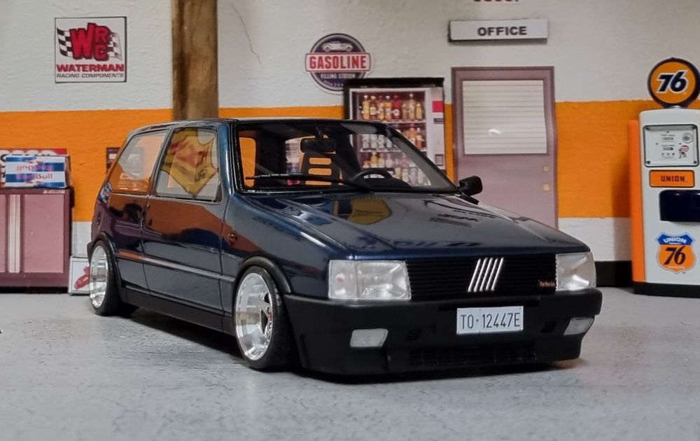 1/18 Fiat Uno Turbo i.e Umbau Tuning Laudoracing | Acheter sur Ricardo