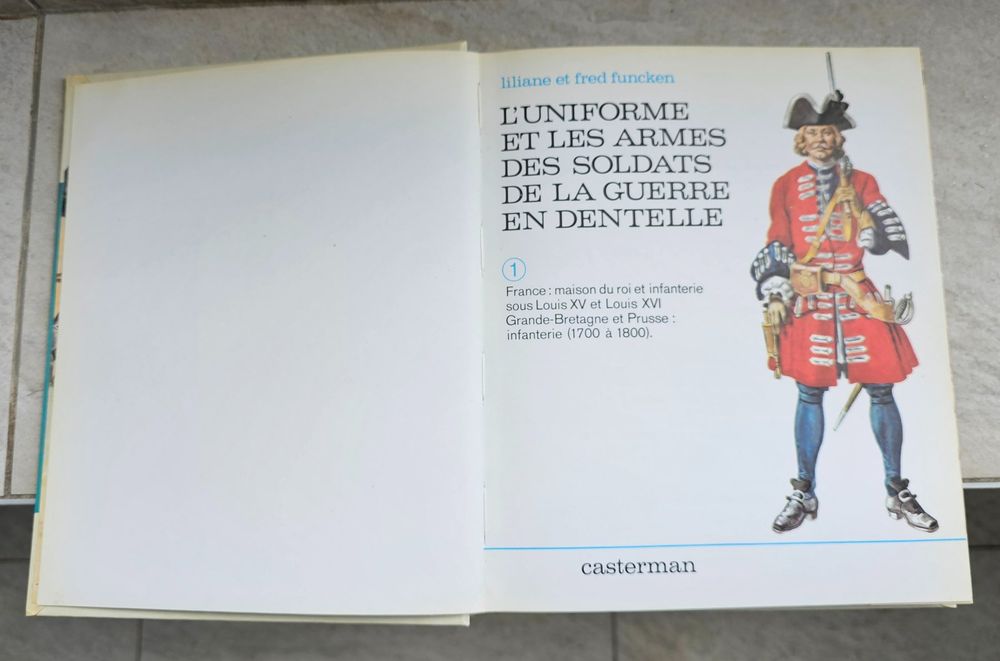 L'uniforme et les armes des soldats de la Guerre en dentelle | Kaufen auf Ricardo