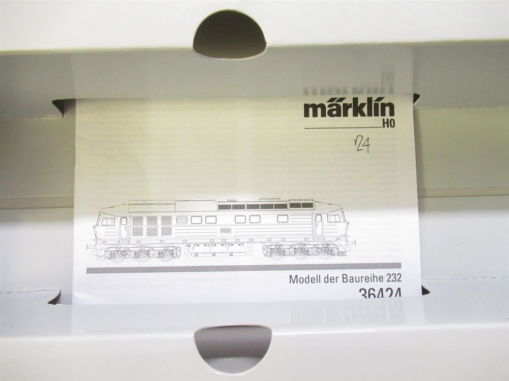 Märklin 36424 DB BR 232 "Ludmilla" AC H0 (Gebraucht) in Basel für CHF ...