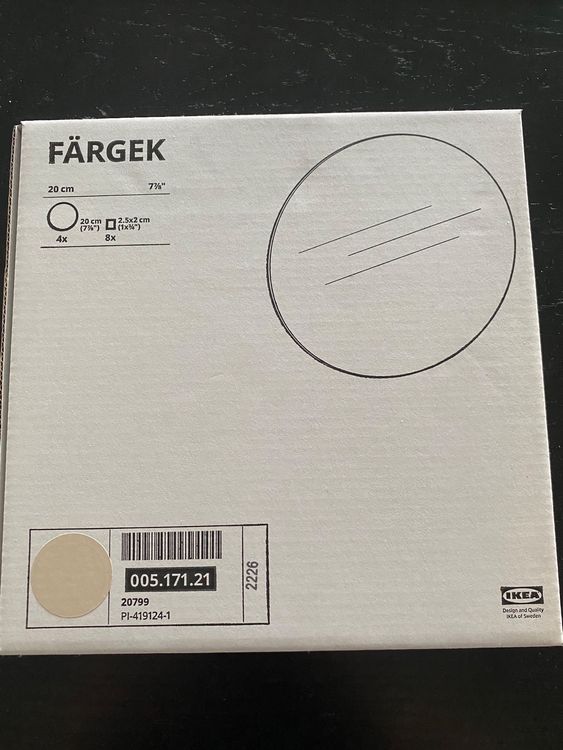 Lot 4 miroirs IKEA Färgek (Neuf avec emballage d'origine) à Morges pour CHF 10 – avec livraison ...