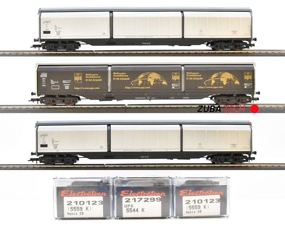 Electrotren 3x Schiebewandwagen DB H0 GS mit OVP (Gebraucht) in St. Gallen für CHF 34 – mit ...