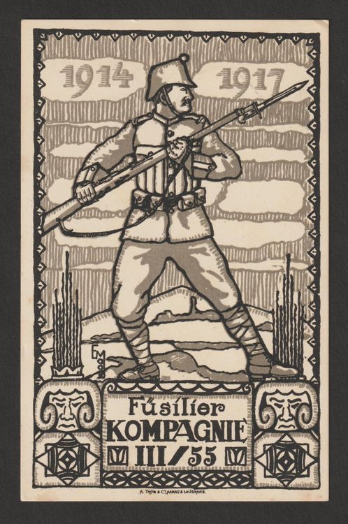 WK1 Einheitskarte Infanterie Nr. 116 (Gebraucht) in Siebnen für CHF 35 – mit Lieferung auf ...