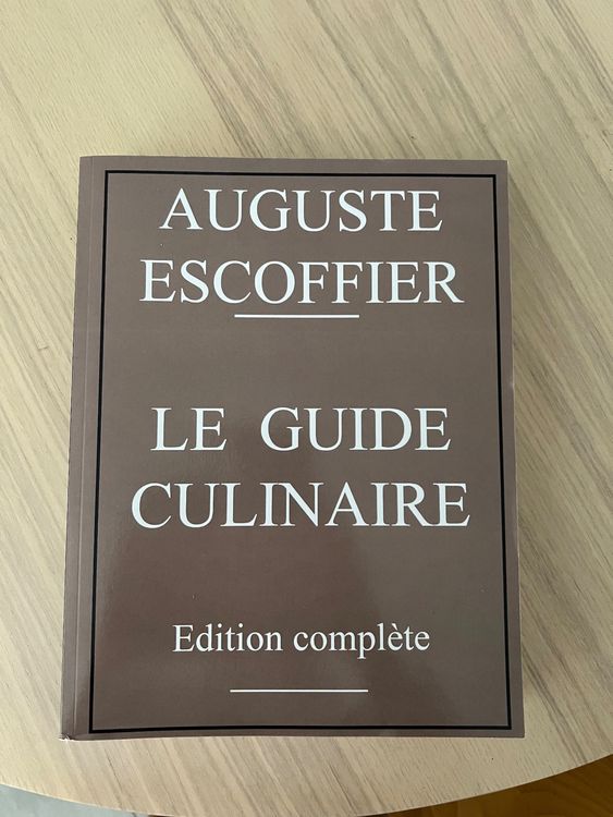 Auguste Escoffier La Guide Culinaire | Kaufen auf Ricardo