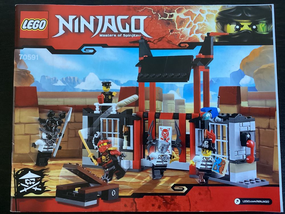 Lego Ninjago Gefängnisausbruch 70591 | Kaufen auf Ricardo