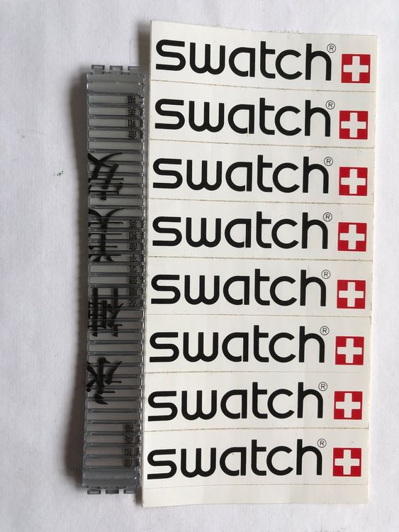 Swatch Uhrenarmband MOVIE NEWS von 1996 (Neu (gemäss Beschreibung)) in ...