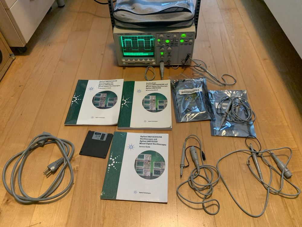 Agilent 54622a Digital Oszilloskop mit Zubehör VB (Gebraucht) in ...