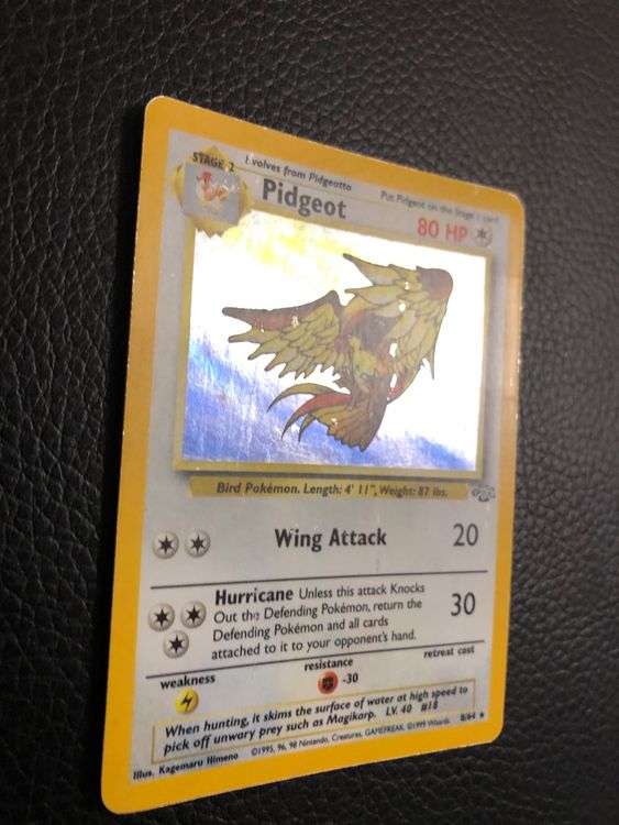 1999 Jungle Pidgeot Holo 8/64 Ab 1 (Gebraucht) in Paradiso für CHF 21 ...