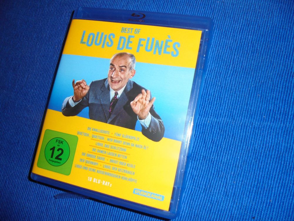 BOX Best of Louis De Funes / 10 blu-ray FILME !KULT !! (Neu und originalverpackt) in Wattenwil ...