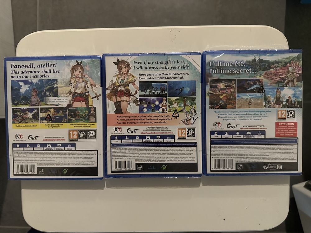 Atelier Ryza PS4 trilogie, neuf, jamais ouvert! (D'occasion) à Onex ...