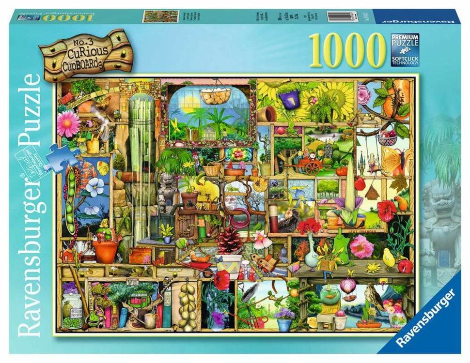 Ravensburger 1000 Teile Puzzle Grandioses Gartenregal no.3 (Neu und originalverpackt) in ...