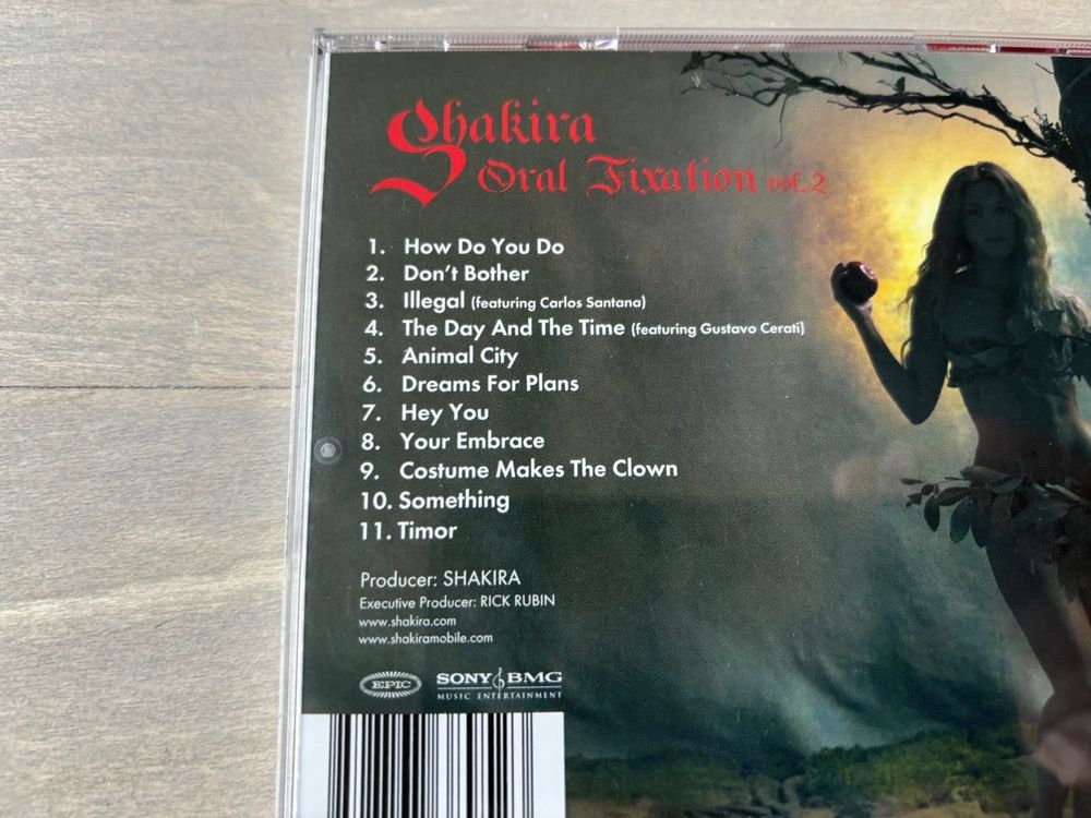 CD: SHAKIRA - Oral Fixation vol. 2 (Gebraucht) in Horw für CHF 2 – mit Lieferung auf Ricardo kaufen