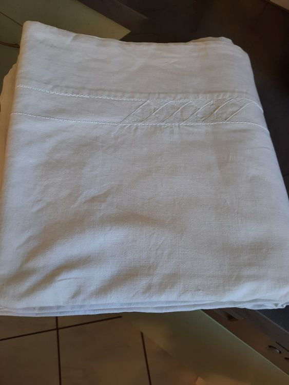 Ancien DRAP, en LIN ou MI-FIL | Kaufen auf Ricardo