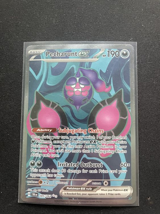 Pokémon Card - Pecharunt EX (Neu (gemäss Beschreibung)) in Paradiso für ...