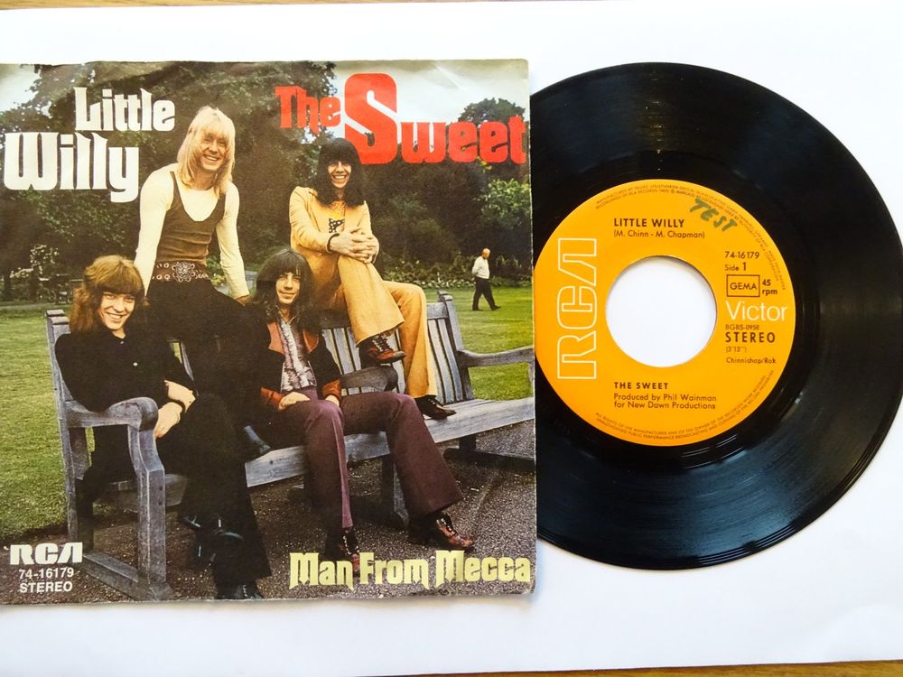 7", The Sweet, Little Willy / Man from Mecca, D | Kaufen auf Ricardo