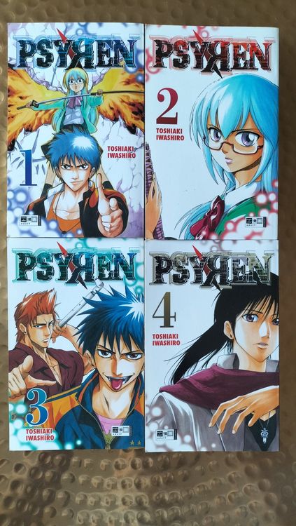 Psyren Manga, Band 1-4 (Gebraucht) in Olten für CHF 15 – nur Abholung ...