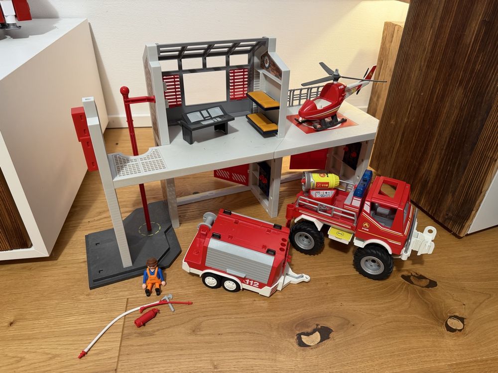 Zubehor Playmobil Feuerwehr
