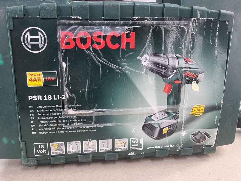 Akku Bohrmaschine BOSCH PSR 18 LI-2 | Kaufen auf Ricardo