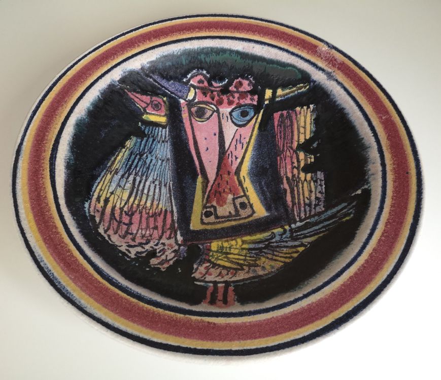 SELTENE, GROSSE MARIO MASCARIN KERAMIK SCHALE (Gebraucht) in Sissach ...