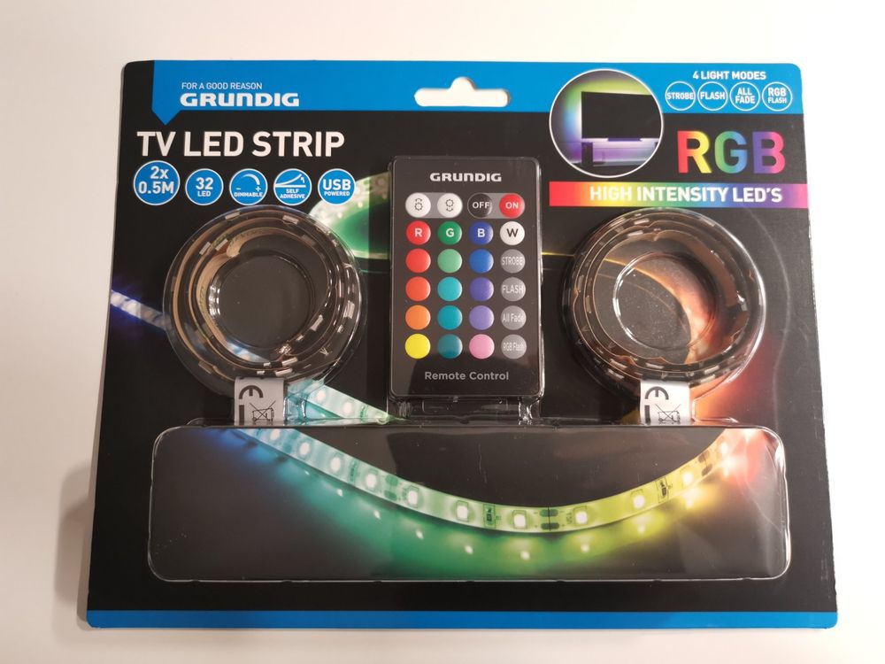 ** TV RGB LED STREIFEN, GAMING MONITOR LICHT ** (Neu und ...