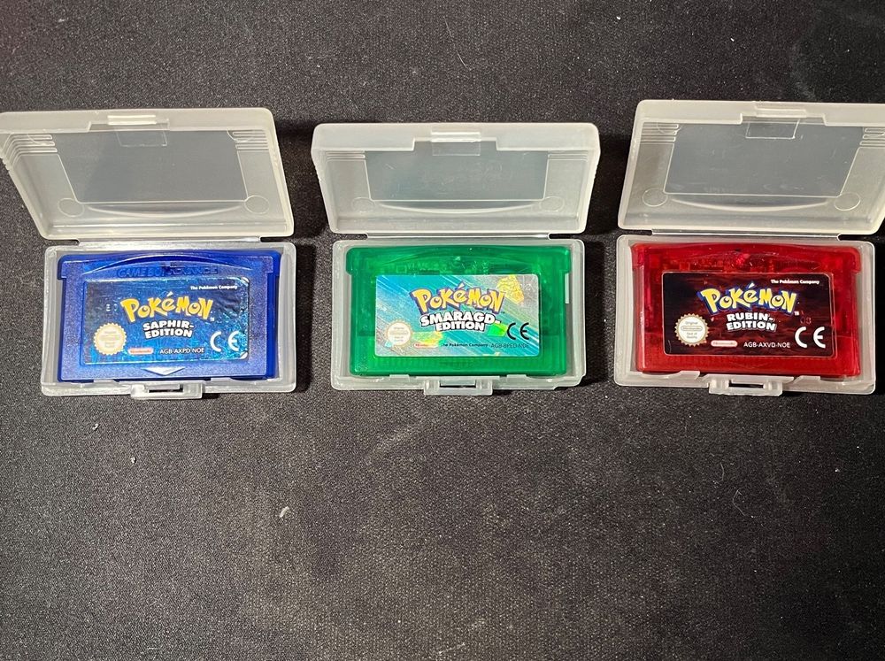 Pokemon Smaragd Saphir & Rubin Edition Gameboy advance | Kaufen auf Ricardo
